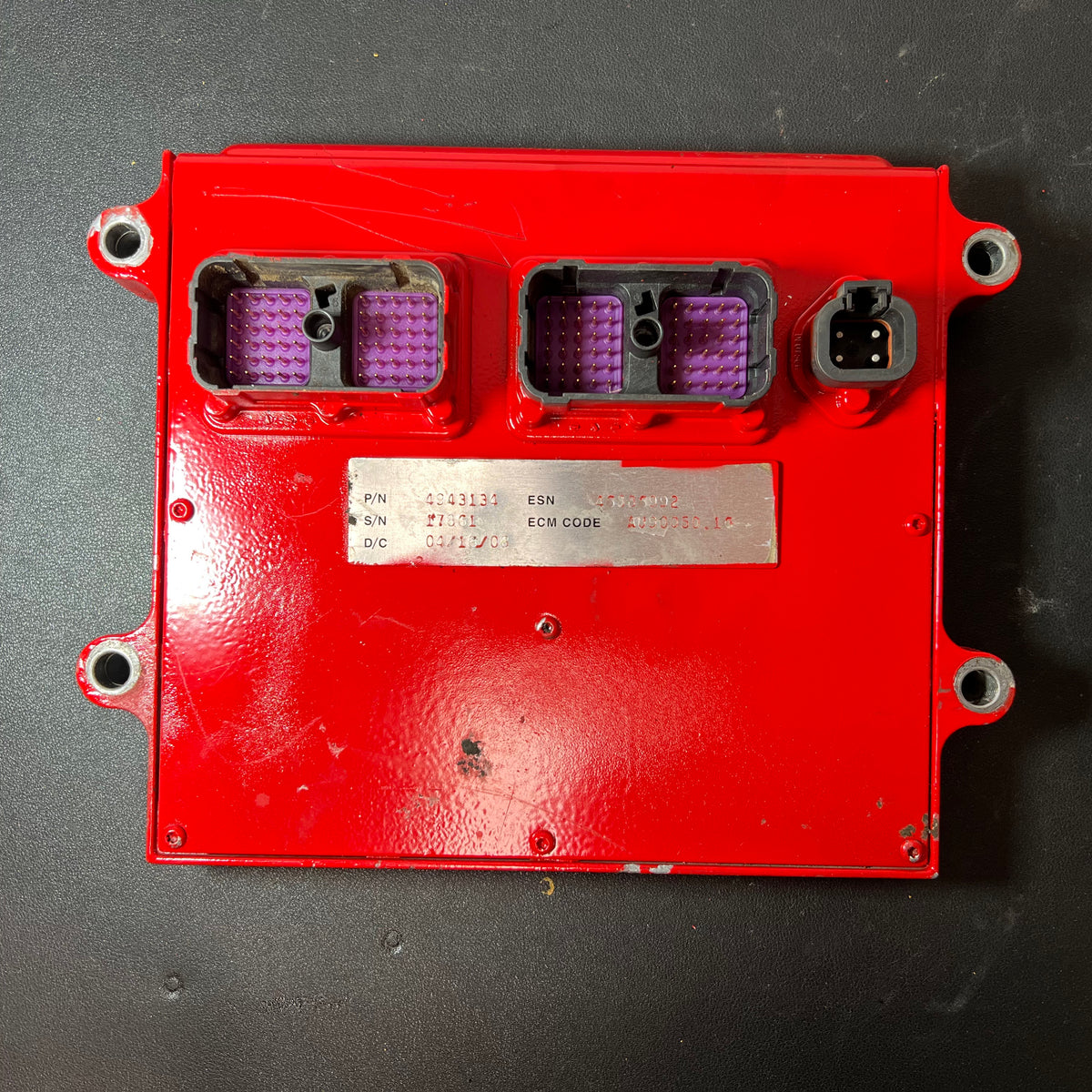 2008 Cummins ISB 220 Diesel Engine Control Module (ECM) 4943134, CM215 ...