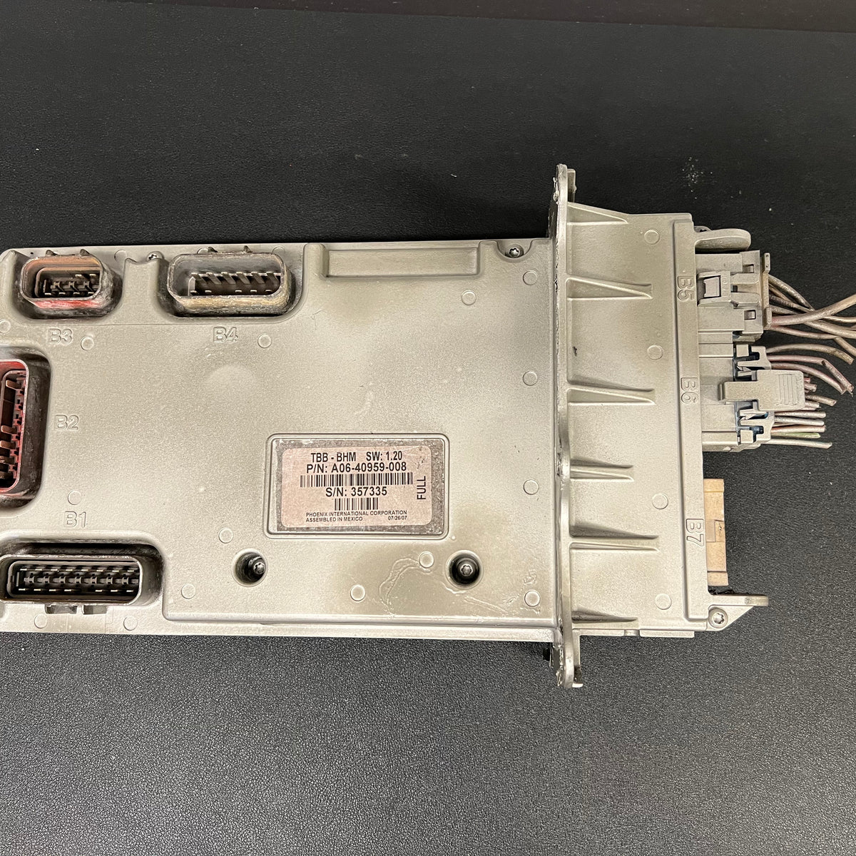 2007 Freightliner M2 BS ECM Chassis Bulkhead Module OEM Part # A06-409 ...